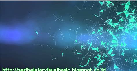 BELAJAR VISUAL BASIC TUTORIAL MEMBUAT APLIKASI MENGGUNAKAN VISUAL BASIC