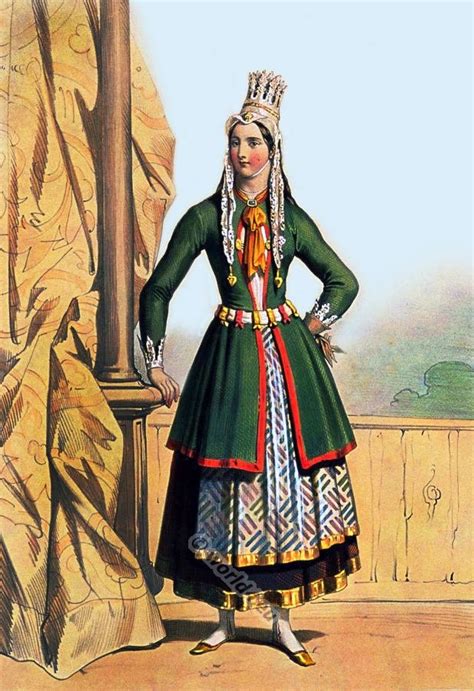 Woman from Iceland around 1800.