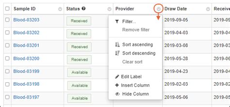Data Grid Basics Samplemanagerhelp