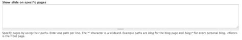 Drupal Show Content On Specific Page Stack Overflow