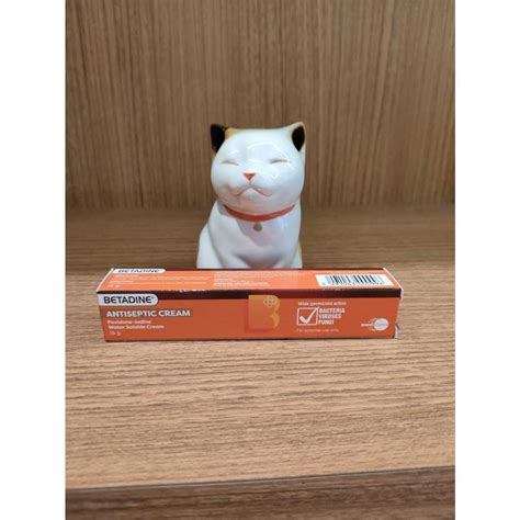Betadine Antiseptic Cream 15g Shopee Singapore