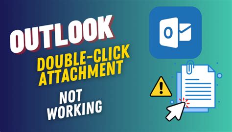 Outlook Double Click Attachment Not Working Easy Fix