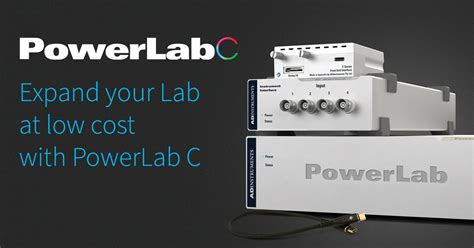 Demonstration Low Cost And Easy Powerlab Expansion Adinstruments