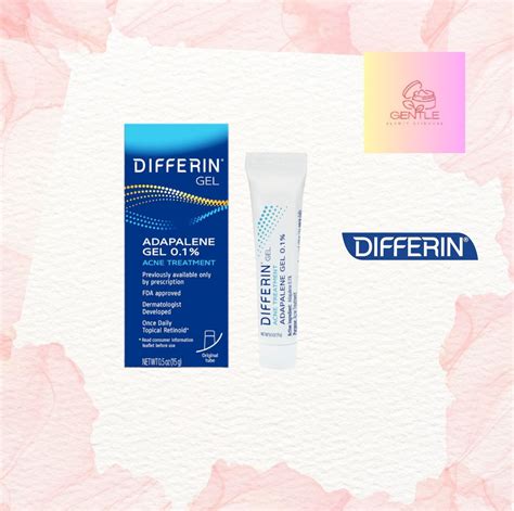 Differin Acne Treatment Gel Gentle Skin Care For Acne Prone Sensitive Skin Lazada PH