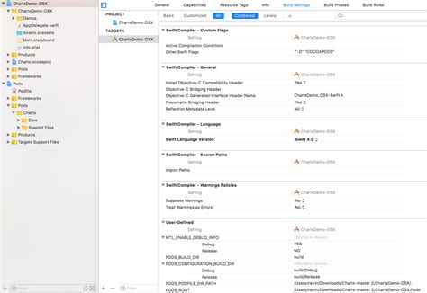Ios Charts No Longer Work After Xcode And Swift Update Stack Overflow