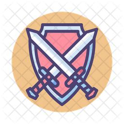 Rpg Game Icon Download In Colored Outline Style