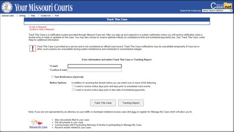 Casenet Mo Missouri Court Cases And Records Mo