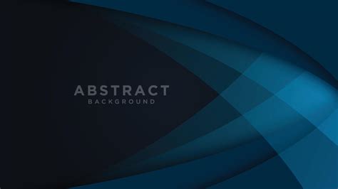 Dark Blue Abstract Background Geometry Shine And Layer Element