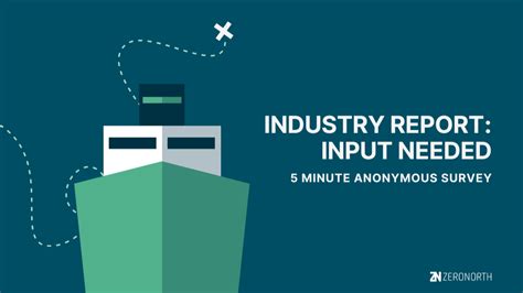 annual industry report input needed