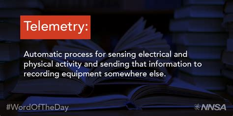 Telemetry Gathering Information To Pass It Along Department Of Energy