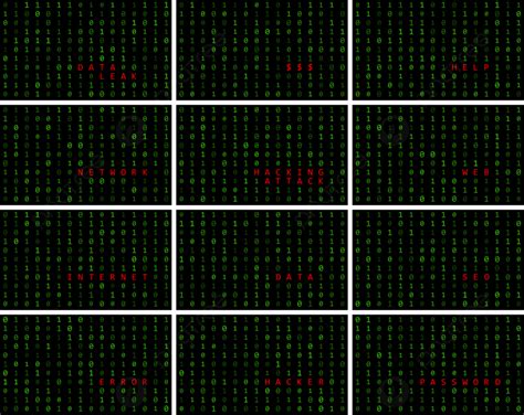 Binary Code String Stream Zero Background Pattern Electronic Datum