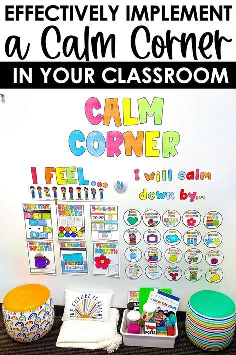 A Calm Corner For Your Classroom