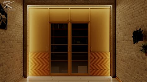 Фрезерованные фасады МДФ с нестандартными фрезеровками на заказ от студии мебельных фасадов Колор