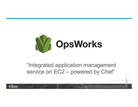 Docker On Aws Opsworks Ppt