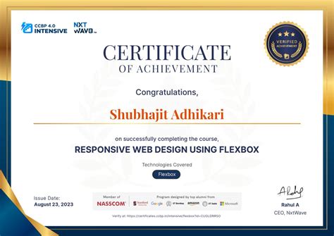 shubhajit adhikari on linkedin nxtwave learningprogress