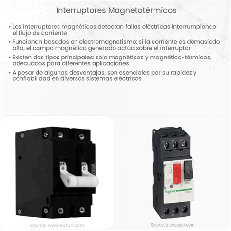 Interruptores Magnetotérmicos How It Works Application And Advantages