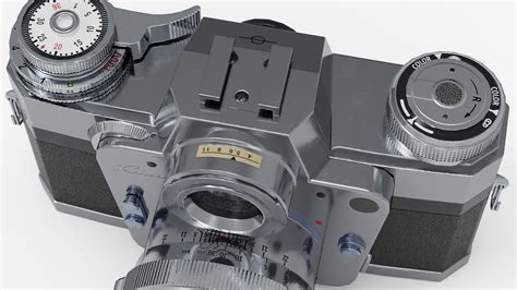 Vintage Contarex Based Camera Model High Quality And Realistic