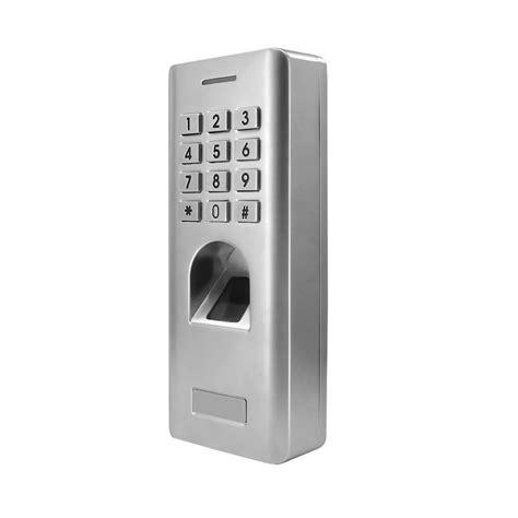 Fingerprint Password Key Lock Access Control Standalone Machine Biometric Electronic Door Lock
