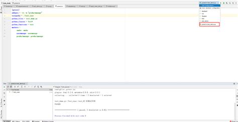 pytest运行参数与ini配置 菌子石雨 博客园