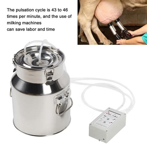 Cow Milker Machine For Cows And Goats 14l Portable