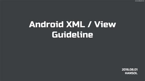 Android Xml Ui Basicguide Pdf Desktop Publishing Computer Software And Applications