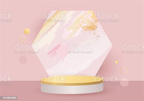 3d 배경 제품은 기하학적 플랫폼으로 연단 장면을 표시합니다 배경 3d 렌더링 연단 스탠드 디스플레이 화장품 3d 배경 강단에 대한 스톡 벡터 아트 및 기타 이미지 Istock