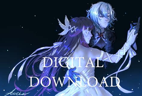 Arlecchino Columbina Genshin Impact Fatui Waltz DIGITAL DOWNLOAD Etsy