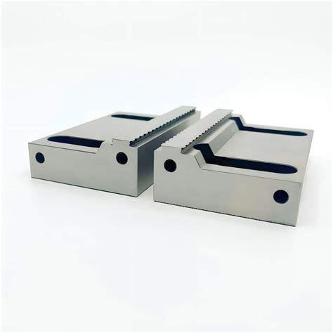 100mm Steel Autovise™ Air Vise Hard Jaws Gimbel Automation