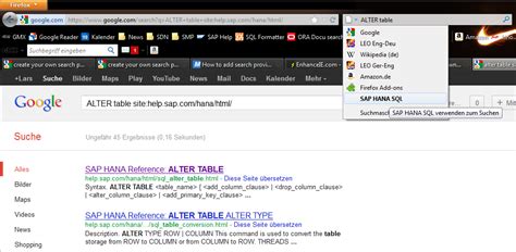 How To Setup Sap Hana Sql Reference Web Search Wit Sap Community