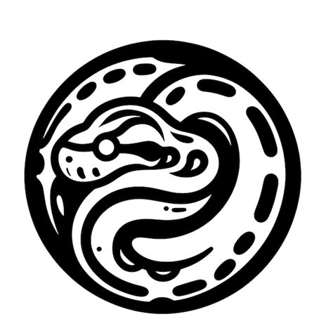 Ball Python Svg Premium Ai Generated Vector