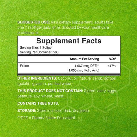L Methylfolate 15mg Capsules Review Vitamin Reviewer