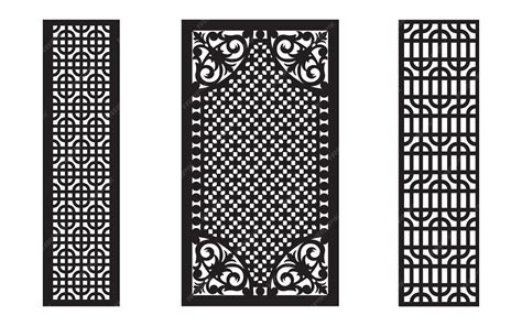 premium vector black and white patterns with islamic and geometric