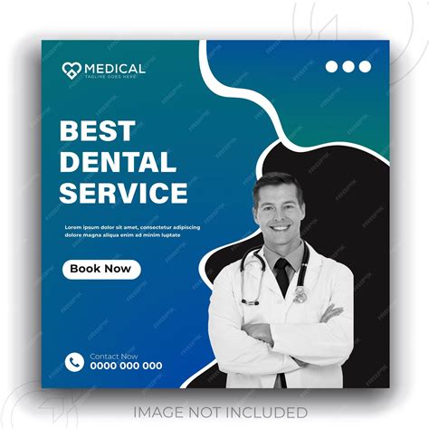 Premium Vector Medical Health Social Media Post With Doctor Theme For