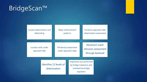 Non Destructive Testing For Bridge And Infrastructure Inspections Ppt