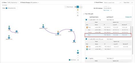 Cisco Crosswork Optimization Engine 5 0 User Guide Tree Segment