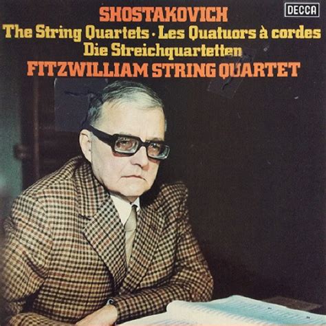 Shostakovich Fitzwilliam String Quartet The String Quartets 1980 Vinyl Discogs