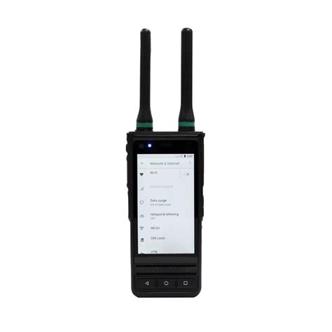 IP Handheld MESH Radio Supports G DMR Intercom NFC With Android OS