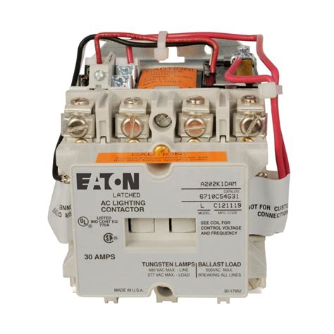 Eaton 4 Pole Lighting Contactor Shelly Lighting