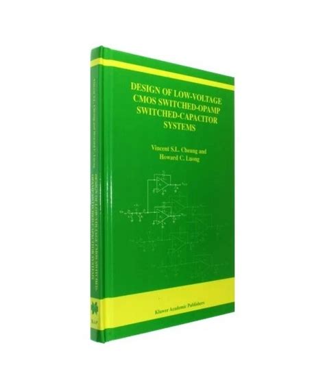 Design Of Low Voltage Cmos Switched Opamp Switched Capacitor Systems Howard Cam Eur 134 24