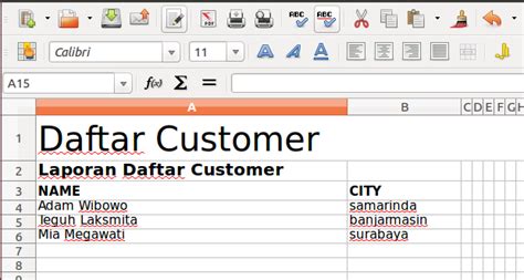 Export Database Ke Data Excel Catatan Pemrograman Komputer