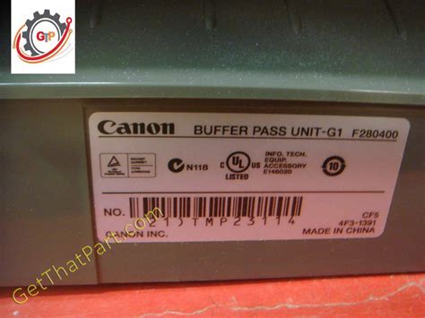Canon Advance C5030 C5235 C5255 C5250 Buffer Pass Unit G1 Assy Tested
