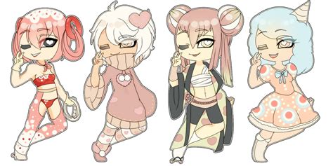 Collab Chibi Girls Open By Cioccogoggu On Deviantart