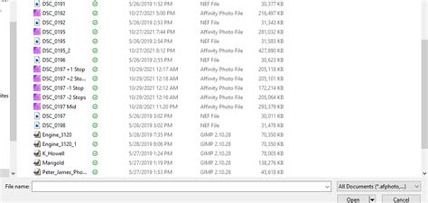 Affinity Files Not Shown In File Open Menu Pre V Archive Of Affinity On Desktop Questions