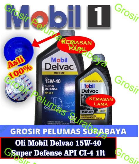 ORIGINAL Diesel Oli Mobil1 Mobil Delvac Modern Mobil Delvac MX 15W/40 ...