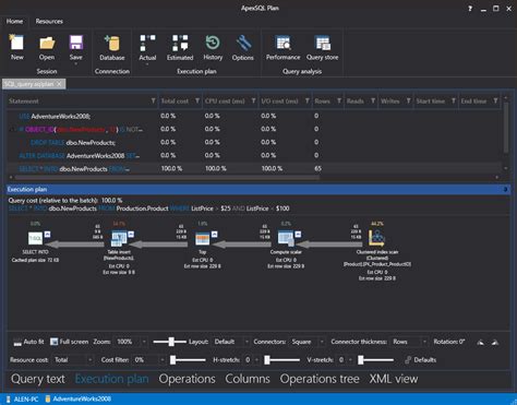 How Do I Obtain A Query Execution Plan In Sql Server Stack Overflow