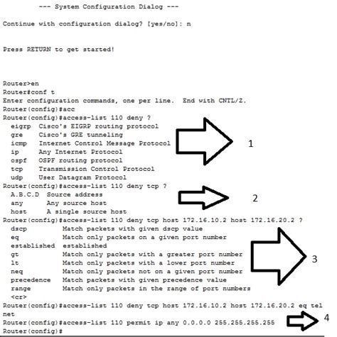 Extended Access List Configuration And Named Access List Miftah Rahman Go Blog
