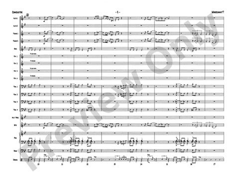 Whodunnit Jazz Ensemble Conductor Score And Parts Gordon Goodwin