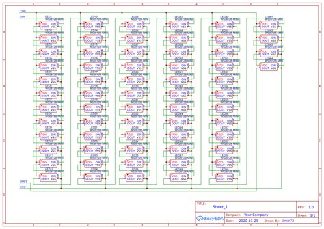 Led Matrix OSHWLab