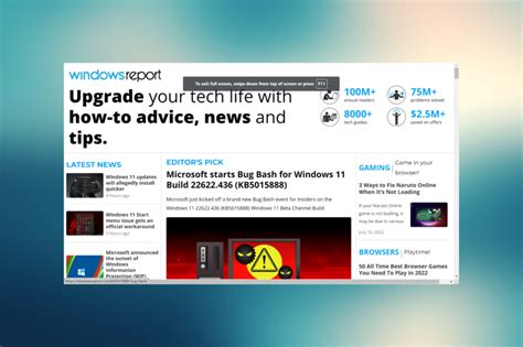 3 Simple Ways To Auto Hide The Address Bar In Microsoft Edge