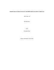 Unknown Bacteria Lab Report Docx Identification Of Unknown Bacteria With Differential And